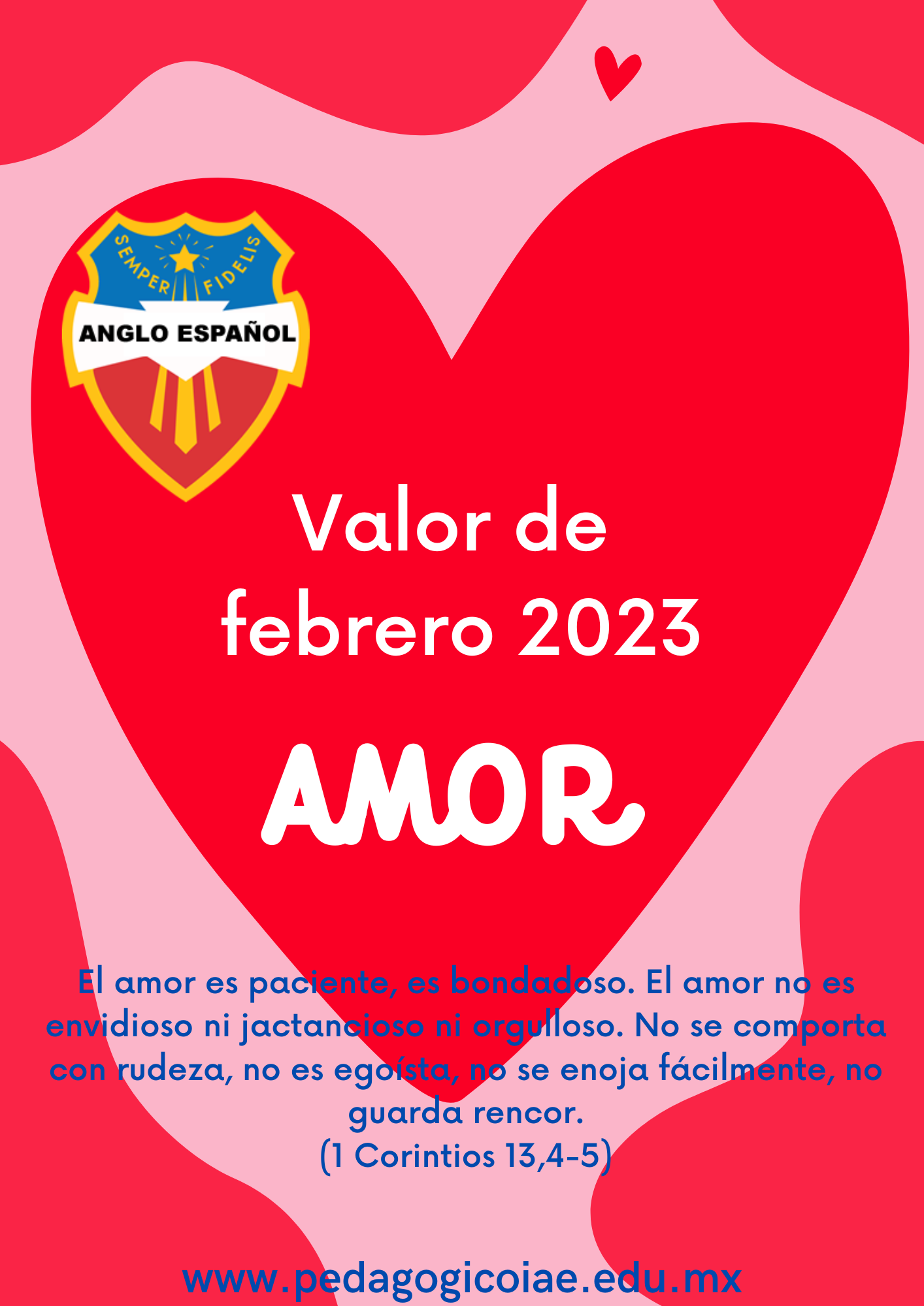 Valor del mes de febrero: Amor – IAE Valor del mes de febrero: Amor – IAE