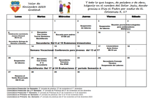 Actividades de noviembre 2023 – IAE